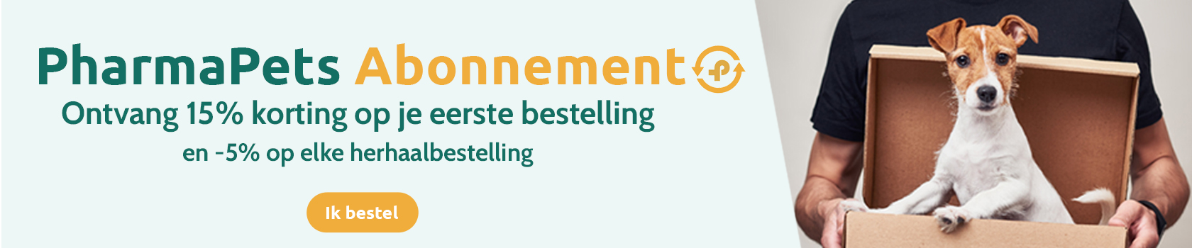 Bespaar met een abonnement op je dierenvoeding| PharmaPets