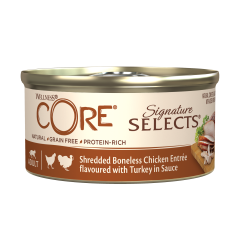Wellness CORE Signature Selects Shredded – 79g au poulet et dinde en ...