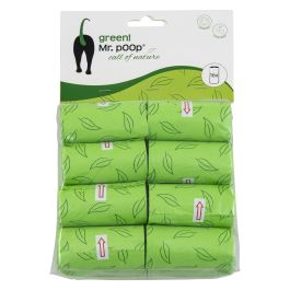 Mr. Poop Green! Recharge Sacs Crottes 16 Rouleaux Mr. Poop