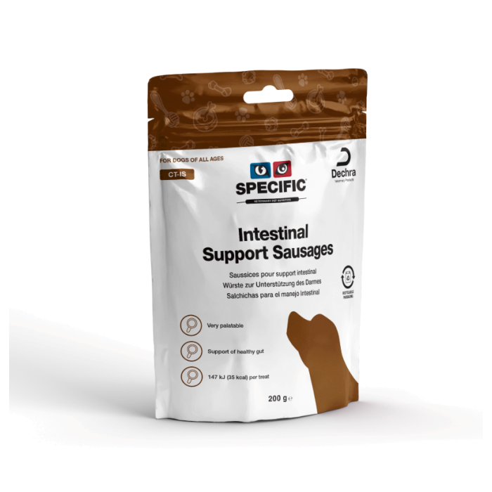 Specific CT-IS Intestinal Support Soucisses pour Chiens 200g Specific ...