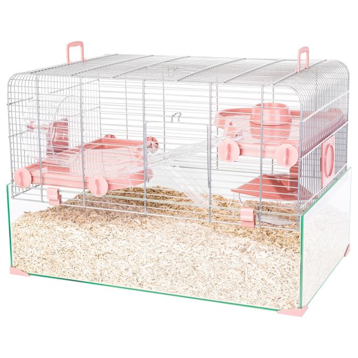 Zolux Panas 60 Cage pour Rongeurs Rose Zolux